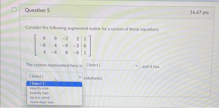 Solved Please say overdetermined/underdetermined and exactly | Chegg.com