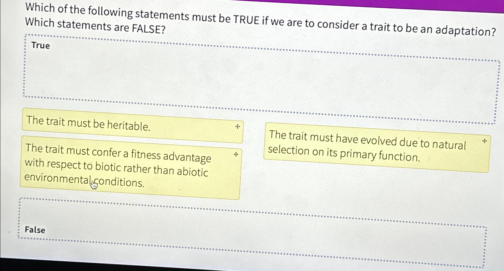 Solved Which of the following statements must be TRUE if we | Chegg.com