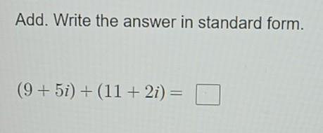 Solved Add. Write the answer in standard | Chegg.com