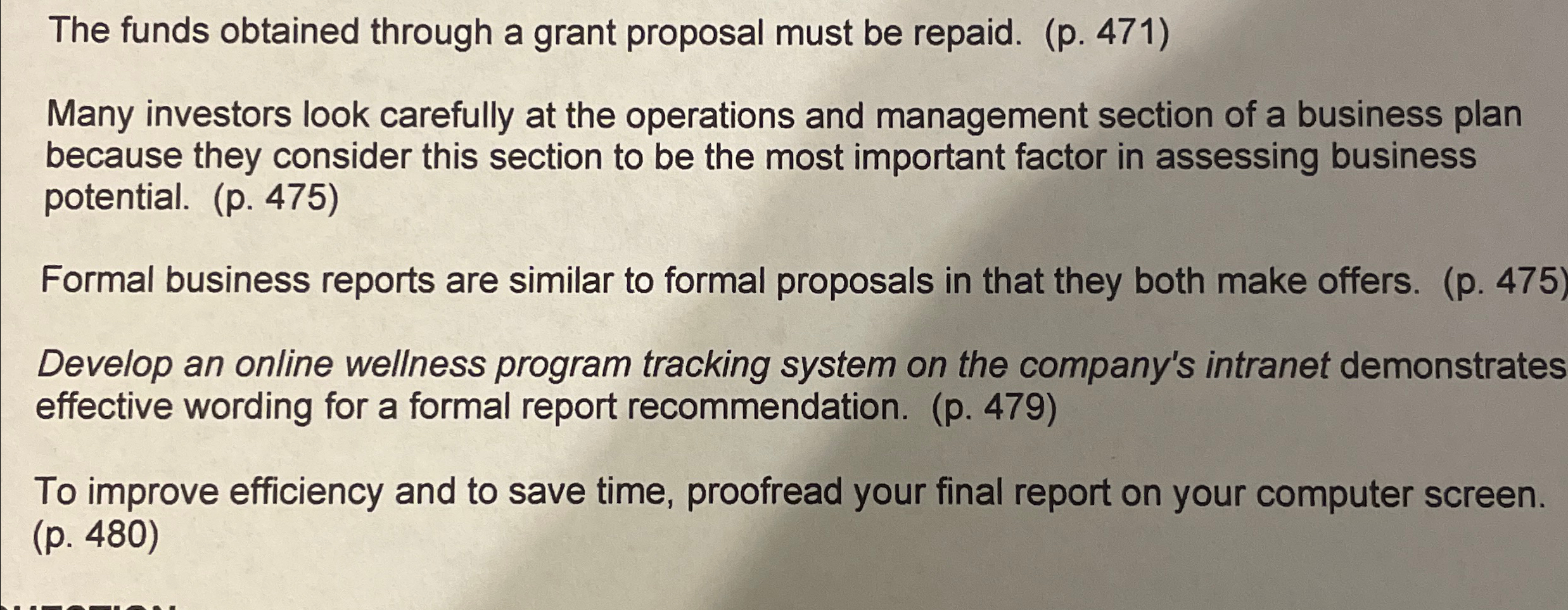 Solved The funds obtained through a grant proposal must be | Chegg.com