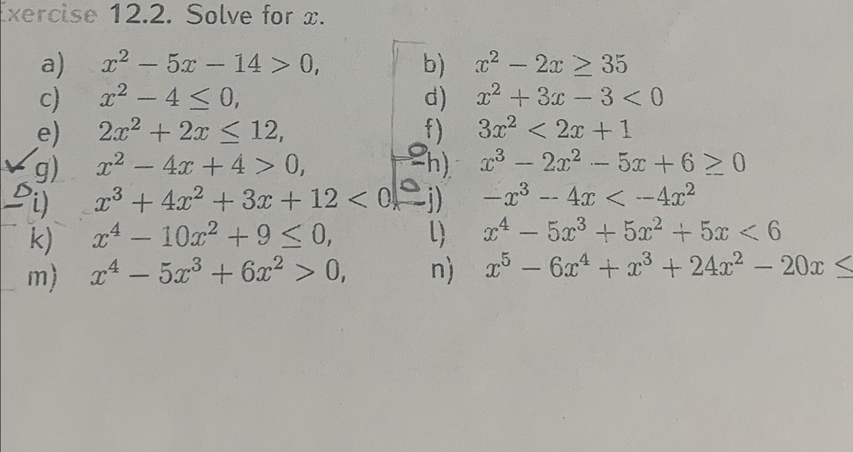 Solved Solve for | Chegg.com