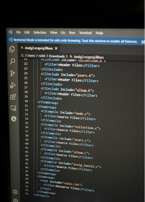 C: > Users > rohit > Downloads >C album.h (8) xxb | Chegg.com