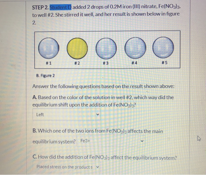 Solved Part B. EQUILIBRIUM BETWEEN IONS AND THEIR COMPLEXES | Chegg.com