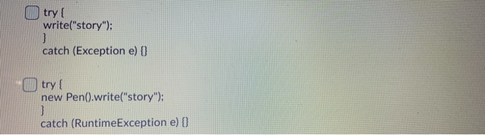 Solved Given the following code, which of the following | Chegg.com