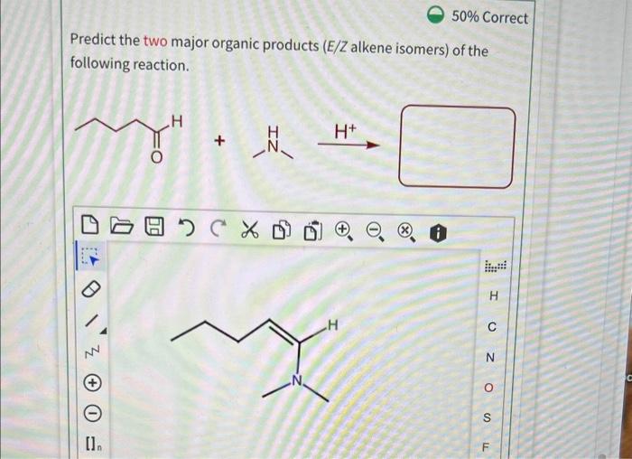 Solved Predict the two major organic products ( E/Z alkene | Chegg.com