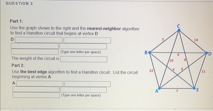 Solved Part 1: Use the graph shown to the right and the | Chegg.com