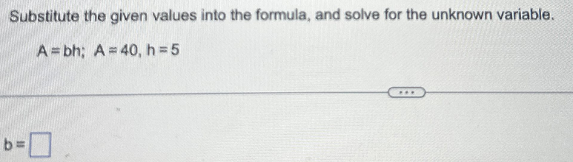Solved Substitute the given values into the formula, and | Chegg.com