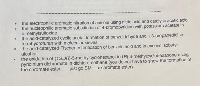 Solved - the electrophilic aromatic nitration of anisole | Chegg.com