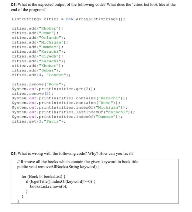 Solved Q1: Given the following list of sorted numbers: | Chegg.com