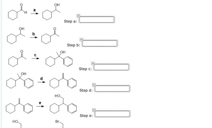 Solved Consider the following sequence of reactions, and | Chegg.com