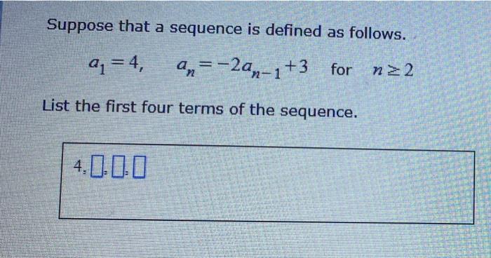 Solved For a given arithmetic sequence, the common | Chegg.com