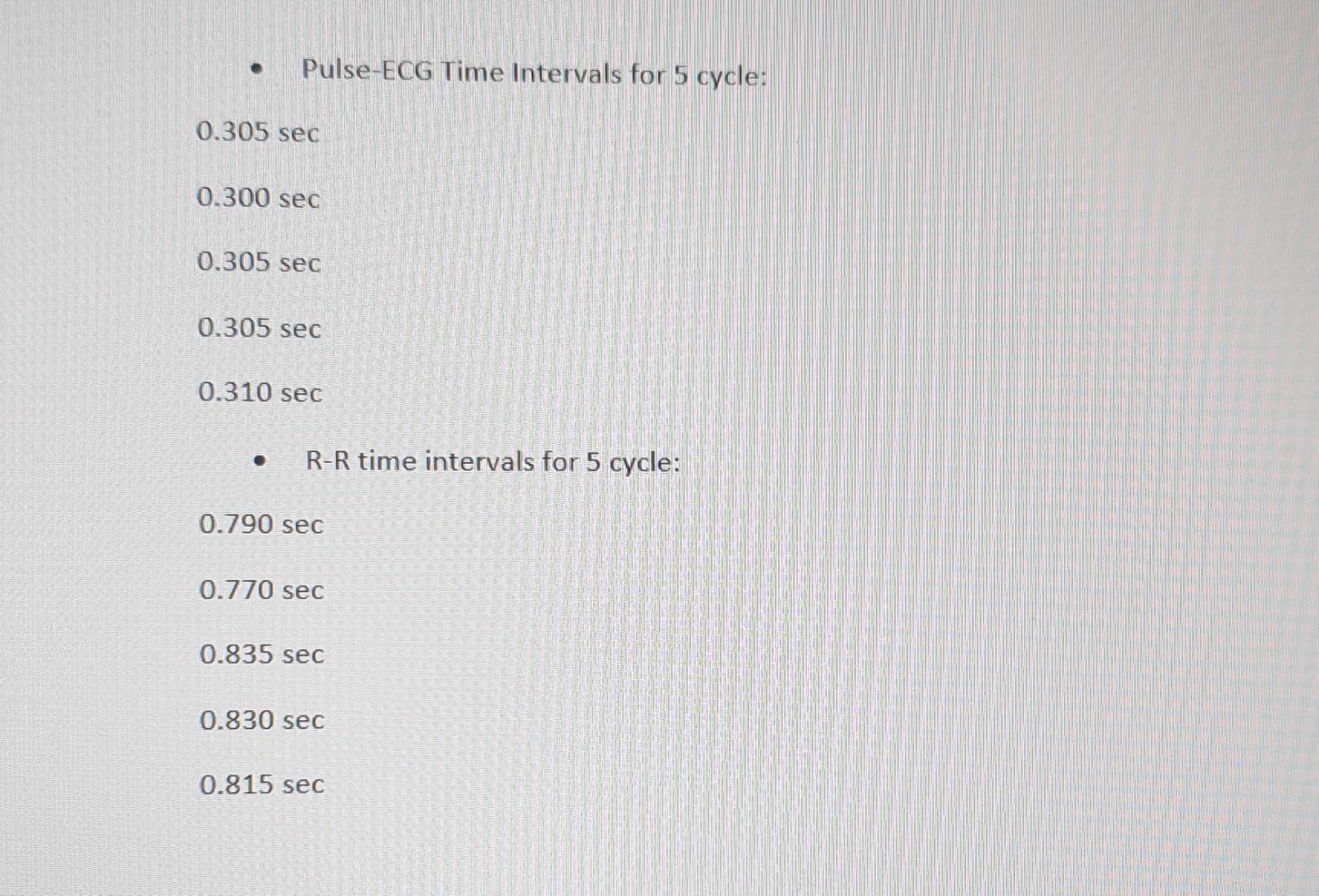 Solved The RR interval, the time elapsed between two | Chegg.com