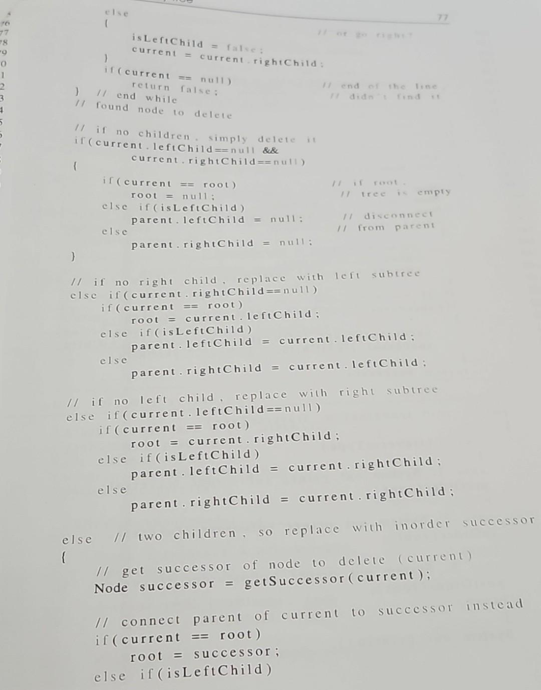 Solved Code 6.2: Class Tree (from book) import java.util.*; | Chegg.com