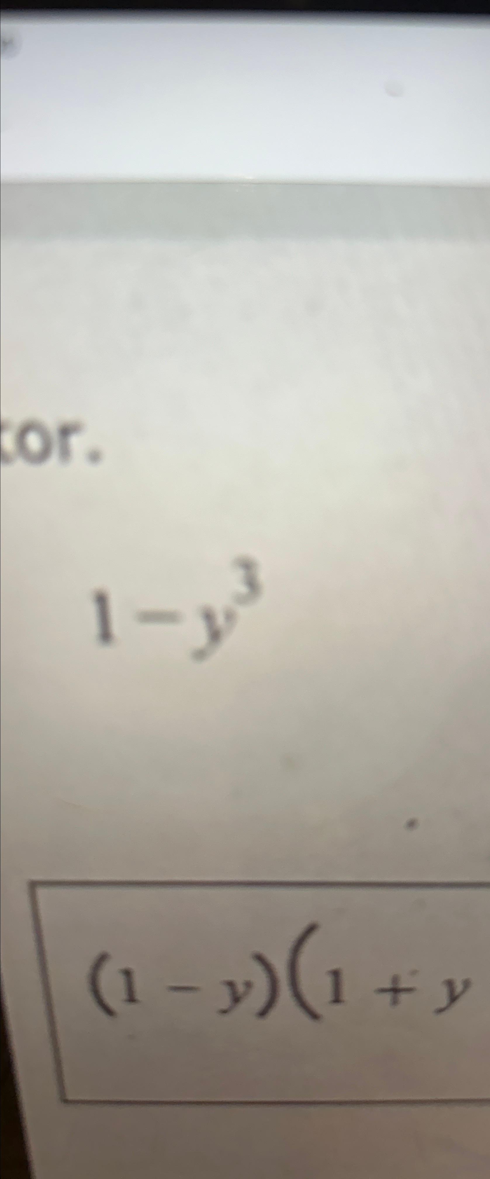Solved 1-y3 | Chegg.com