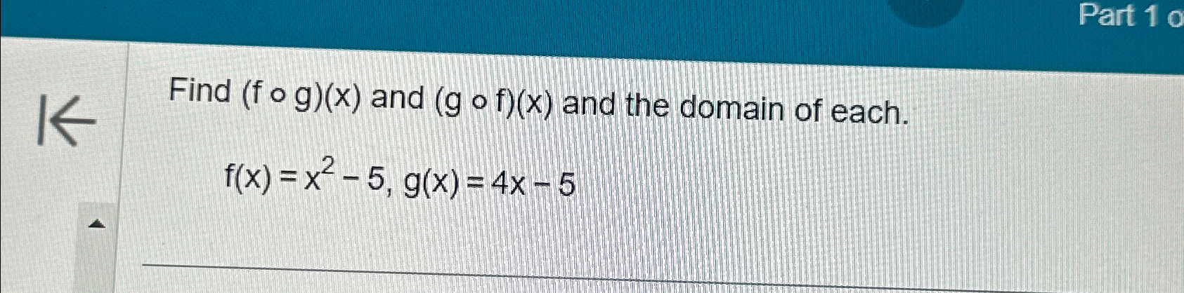 Solved Find (f@g)(x) ﻿and (g@f)(x) ﻿and the domain of | Chegg.com