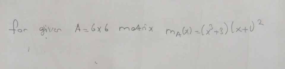 Solved please find all rational forms and basic rational | Chegg.com