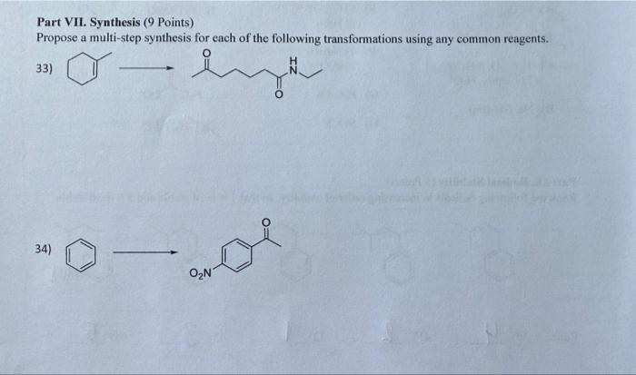 Solved Propose a multi-step synthesis for each of the | Chegg.com