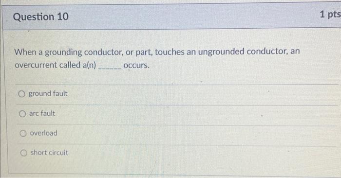 Solved The two main types of overcurrent protective devices | Chegg.com