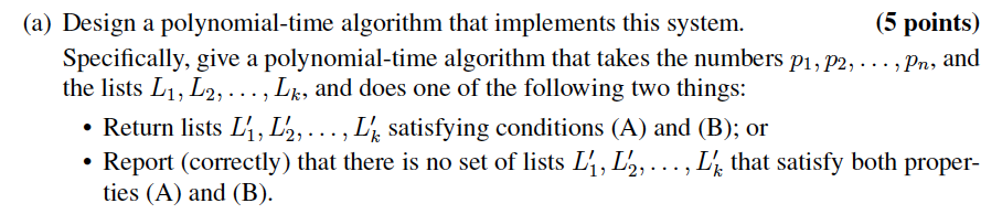 Solved A ﻿design A Polynomial Time Algorithm That 