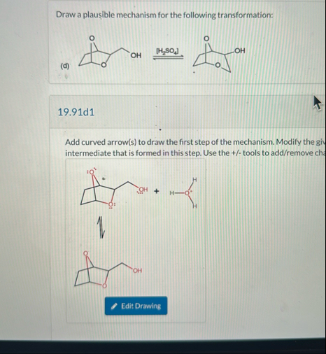 Solved Draw a plausible mechanism for the following | Chegg.com