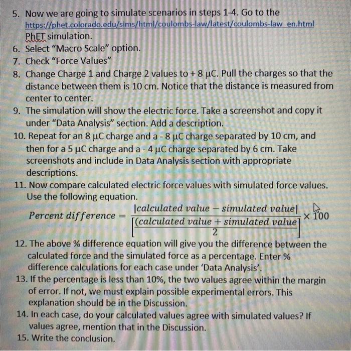 Solved First, we are going to calculated electric force | Chegg.com