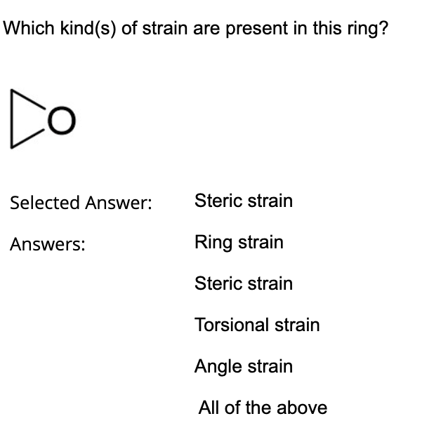 Solved Which kind(s) ﻿of strain are present in this | Chegg.com