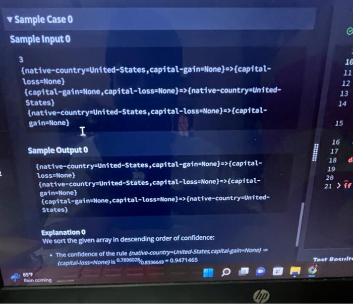 Solved 2 Constructing Rules From Census Dataset 6188