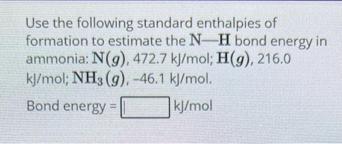 Solved Consider the following reaction: Estimate the | Chegg.com
