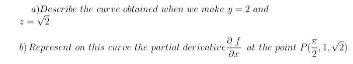 Solved Consider the function dot f(x, y, z) =z² i+y cos(x) j | Chegg.com