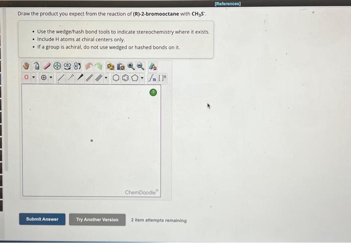 Solved Draw the product you expect from the reaction of | Chegg.com