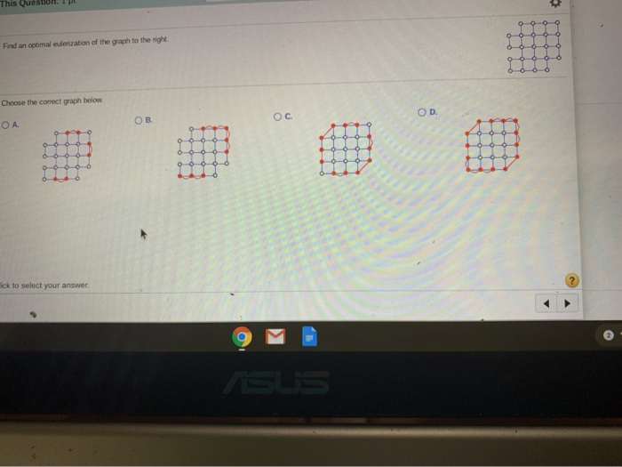 Solved This Find an optimal eulerization of the graph to the | Chegg.com