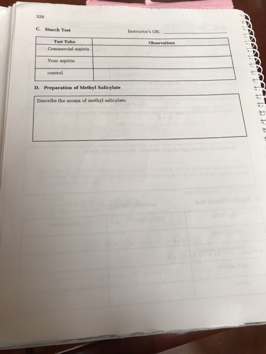 COC Name Locker Number Date REPORT SHEET: Experiment | Chegg.com