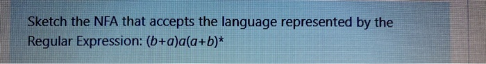 Solved Write down the Regular Expression that represents the | Chegg.com