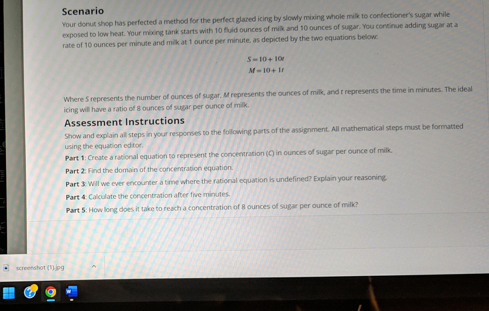 Solved Scenario Your donut shop has perfected a method for | Chegg.com