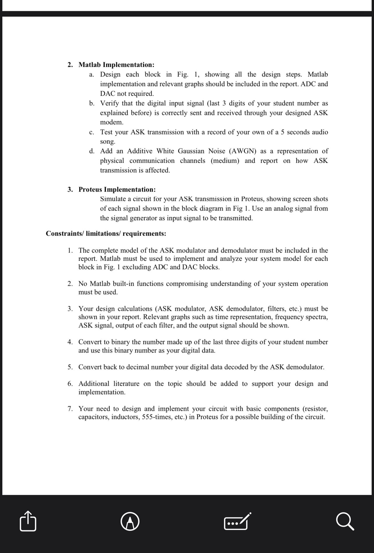 Solved Matlab Implementation:a. ﻿Design each block in Fig. | Chegg.com