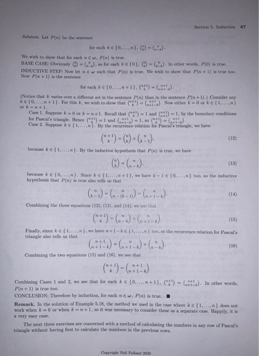 Solved Exercise 15. (a) Check the following assertions: and | Chegg.com