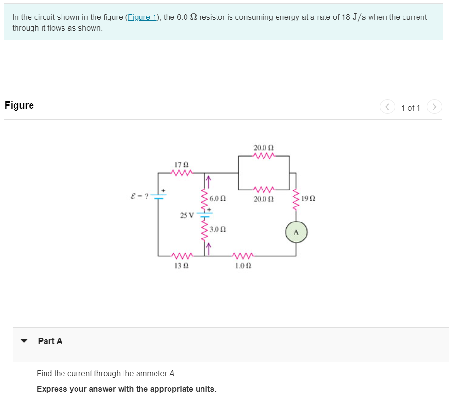 Solved In the circuit shown in the figure (Figure 1), ﻿the | Chegg.com