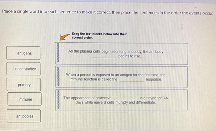 Solved Place a single word into each sentence to make it | Chegg.com