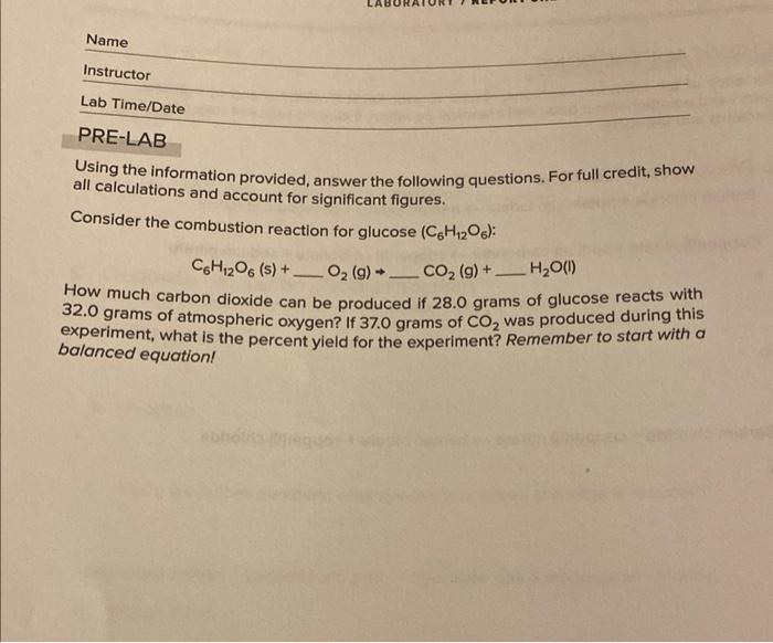 Solved Using the information provided, answer the following | Chegg.com