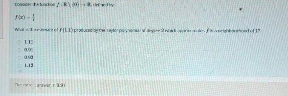 Solved Consider the finction f:R\{0}→R, defined by: f(x)=x1 | Chegg.com