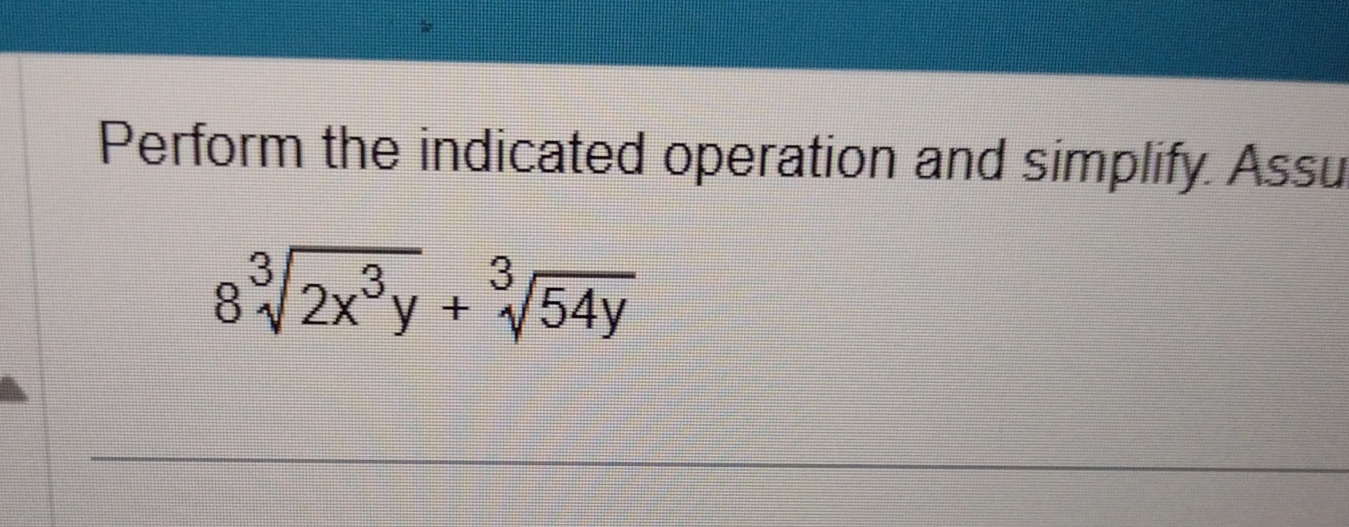 Solved Perform the indicated operation and simplify. | Chegg.com