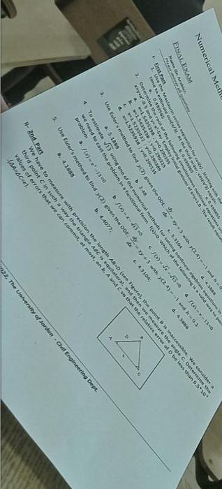 solve 2nd part | Chegg.com