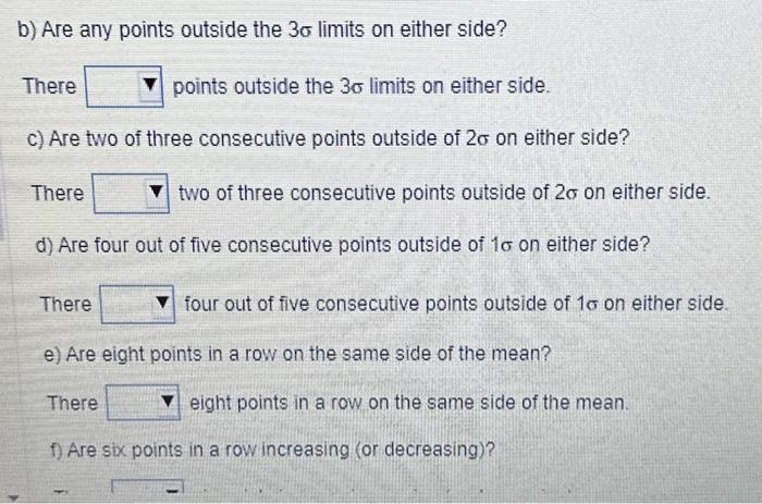 Solved a) Instead of the specification limits, use the | Chegg.com