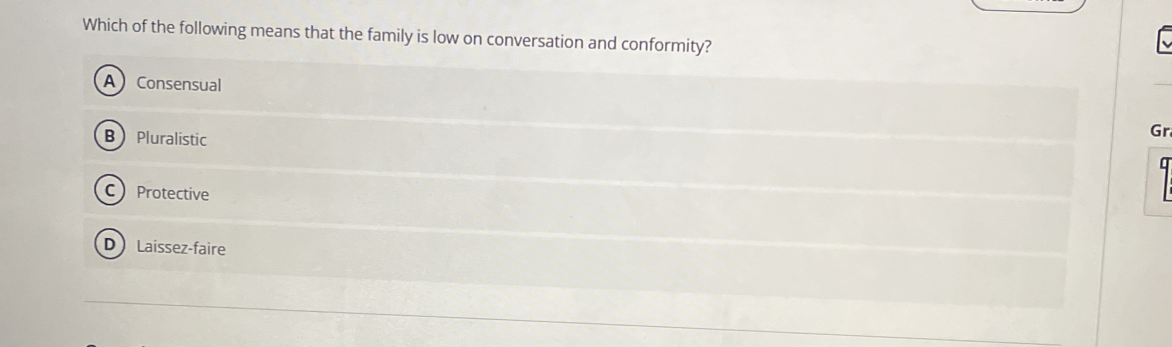 Solved Which of the following means that the family is low | Chegg.com