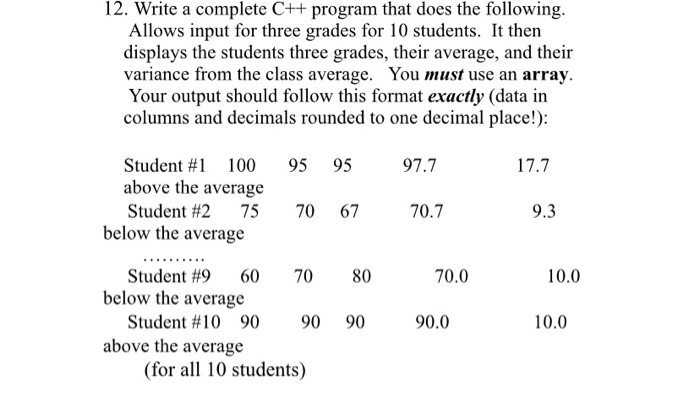 Solved The first argument should accept an integer number, | Chegg.com