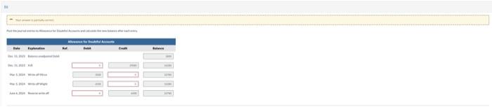 Need the answers for the red incorrect boxes in b. | Chegg.com
