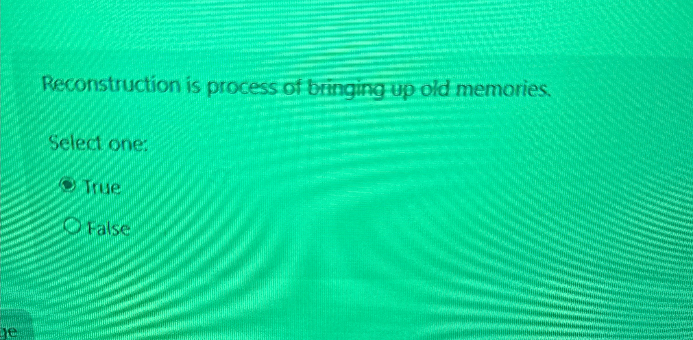 Solved Reconstruction is process of bringing up old | Chegg.com