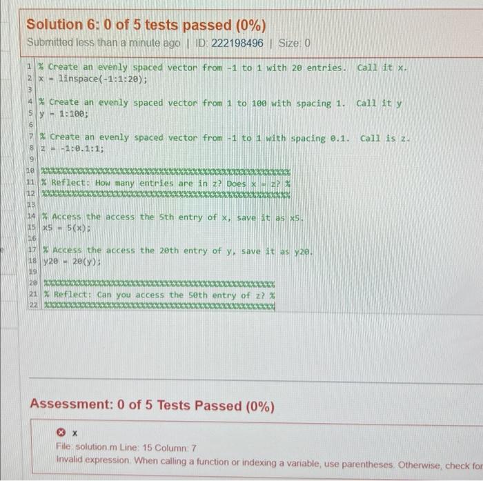 Solved Submitted less than a minute ago | ID: 222198496 | | Chegg.com
