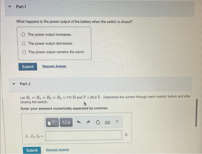 Solved What happens to the voltage across each resistor when | Chegg.com