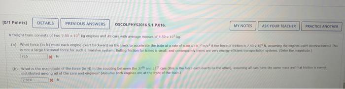 [0 1 Points Details Previous Answers Oscolphys2016